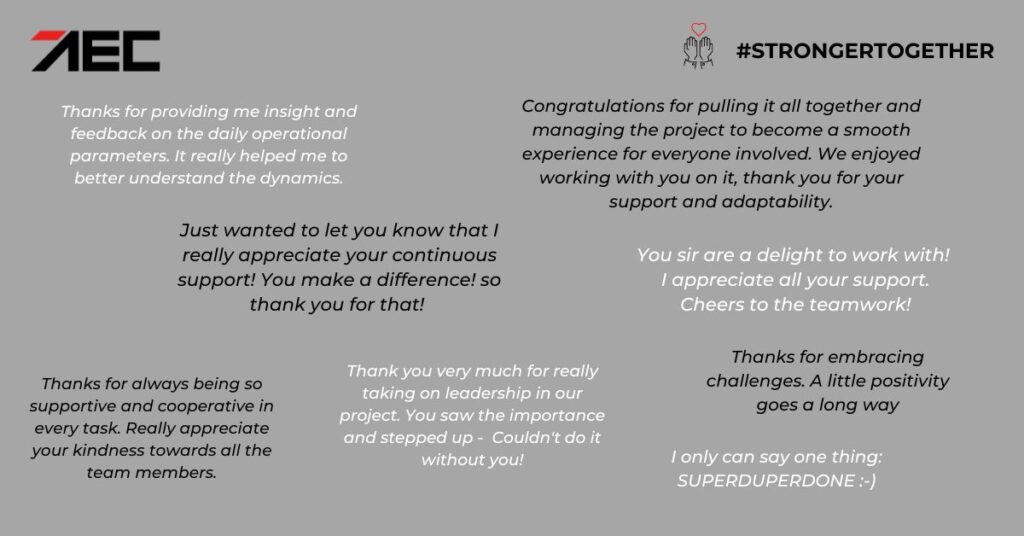 How We Live #Kindness Through Employee Recognition - AEC